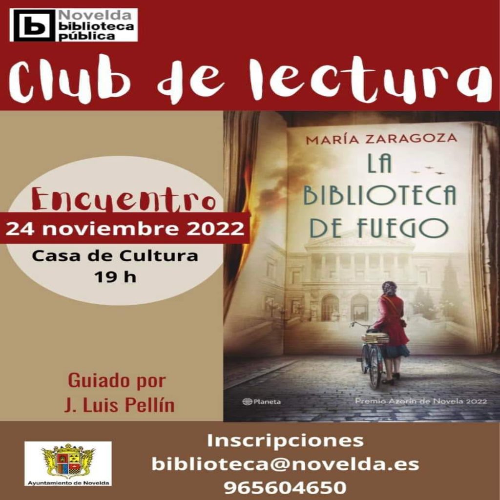 Los Clubs de Lectura comienzan nuevo libros - Novelda Digital